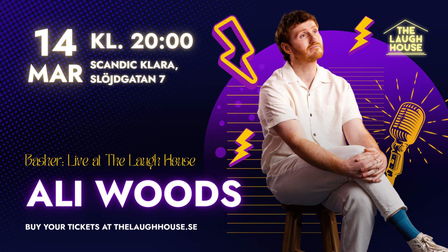 Ali Woods: Basher – The Laugh House Comedy Club